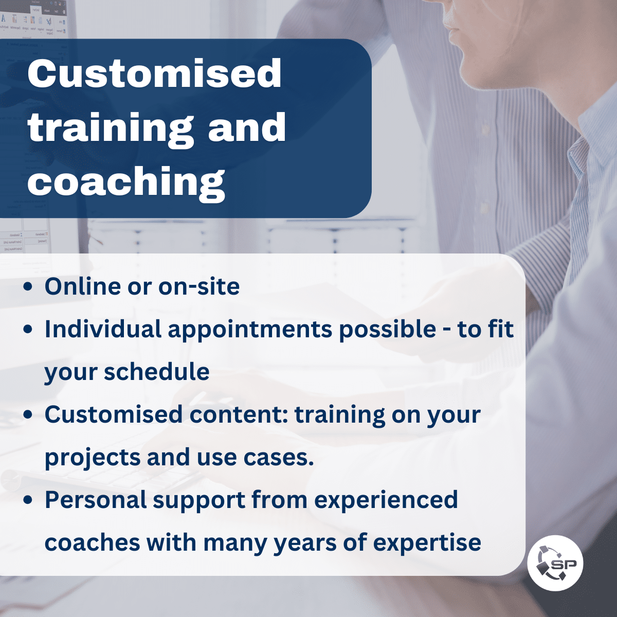 Coaching - personal project support by a simulation professional